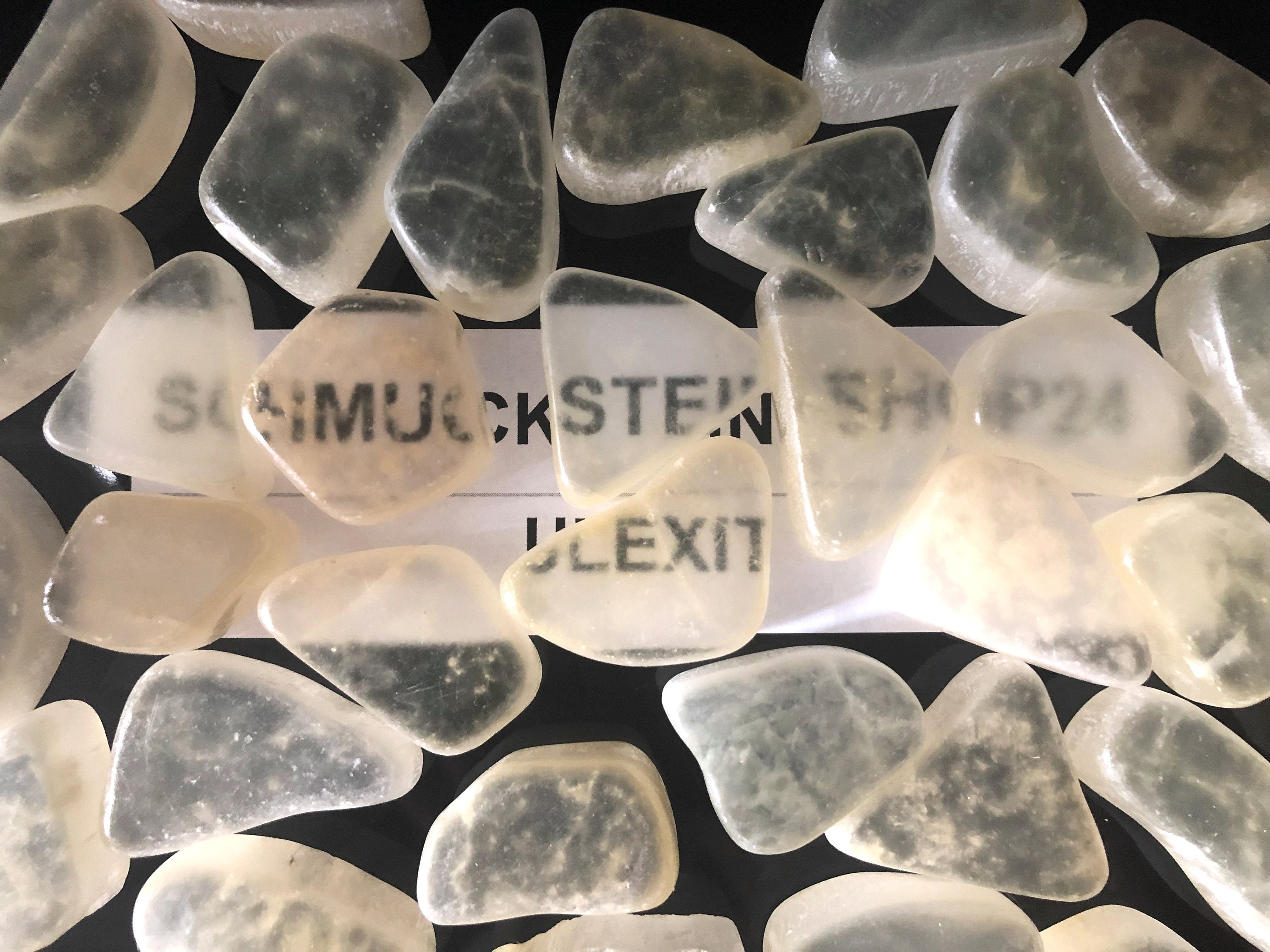 Ulexite Bevel TV Stone With Image Conductivity TV Stone Gr. S - Etsy