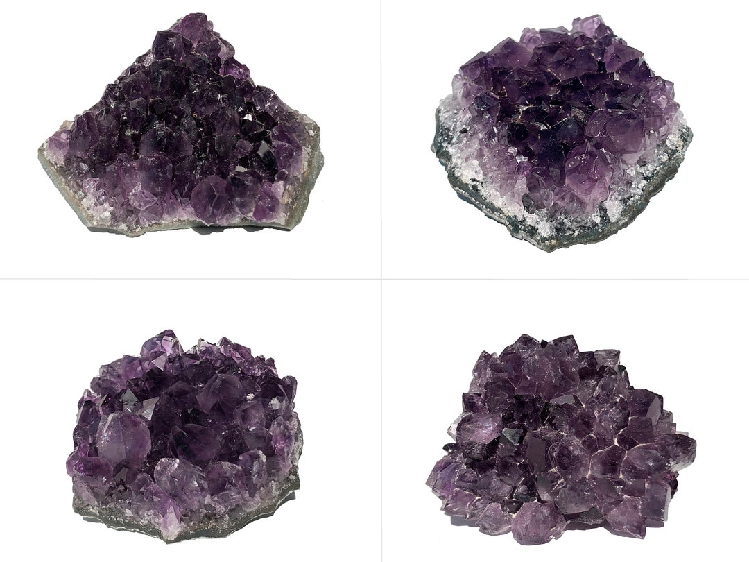 Amethyst Level Amethyst Druse Segment for Charging Amethyst Crystals ...
