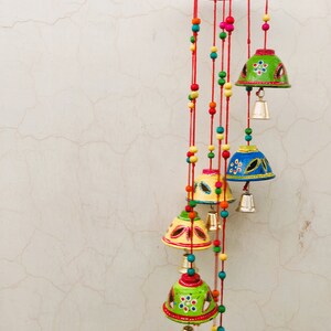 Bulk Lot Handcrafted Round Bells Design Windchime, Handmade Door ...