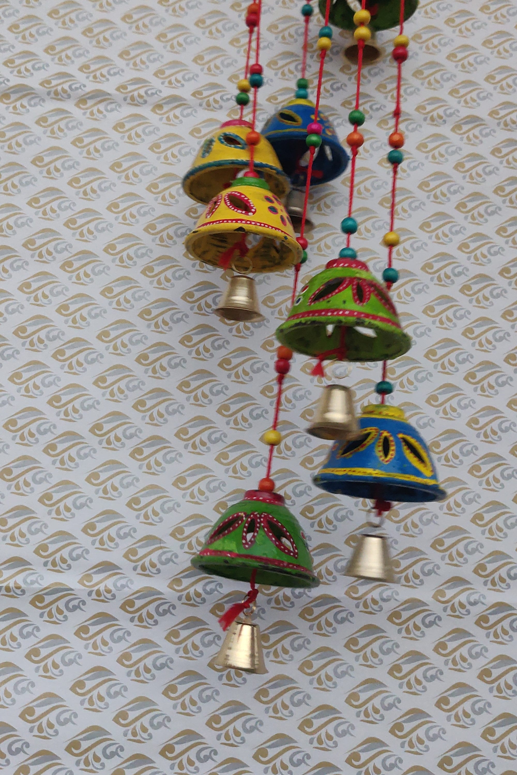 Bulk Lot Handcrafted Round Bells Design Windchime, Handmade Door ...