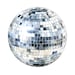 22 Silver Disco Balls Clipart, Retro Party Invite, Printable Watercolor ...