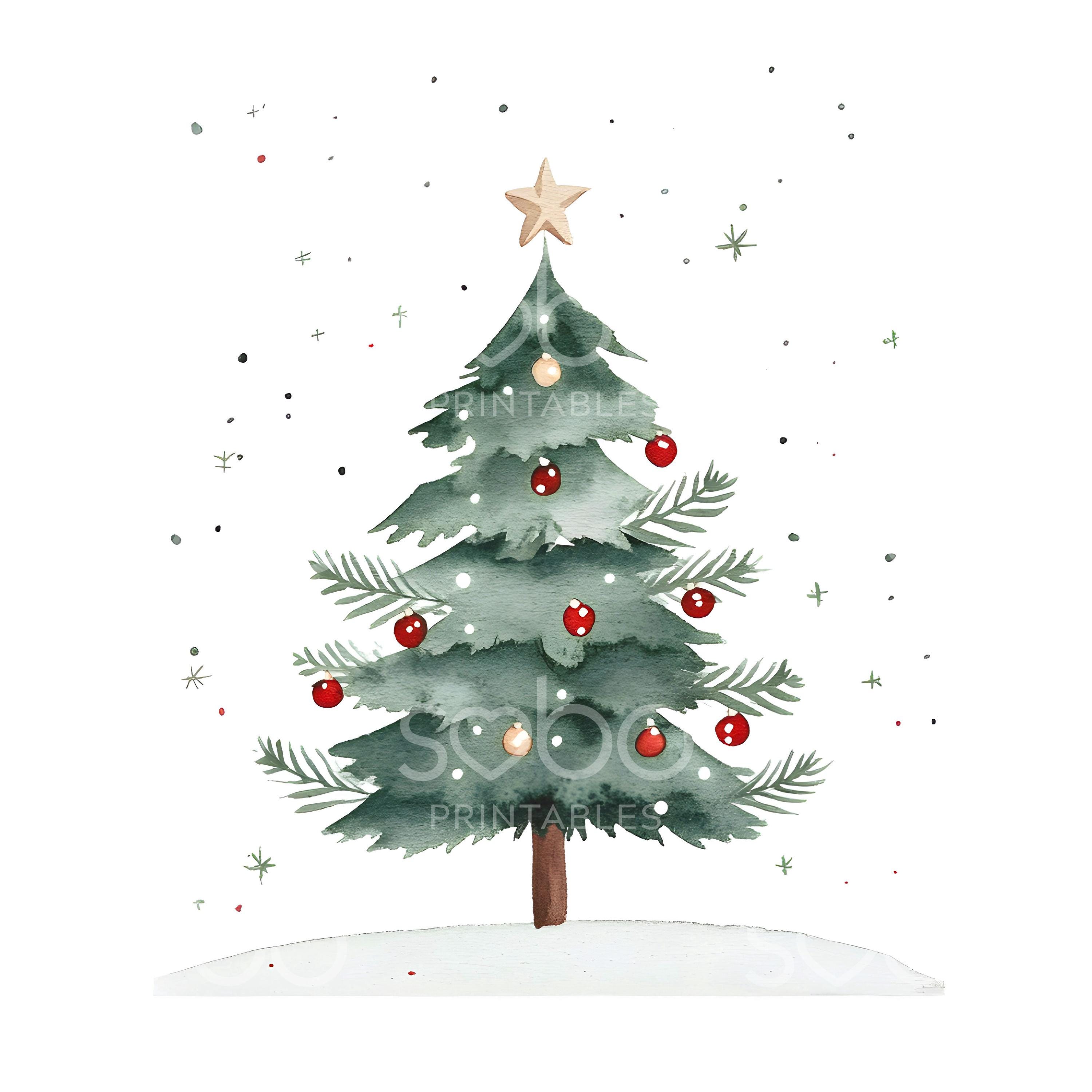Christmas Tree Clipart Simple