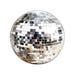 22 Silver Disco Balls Clipart, Retro Party Invite, Printable Watercolor ...