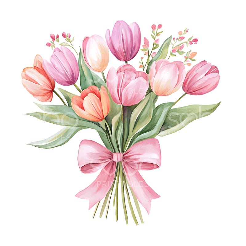 Tulip Tree Clipart - Etsy