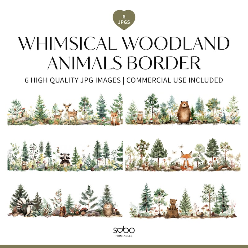 Woodland - Etsy