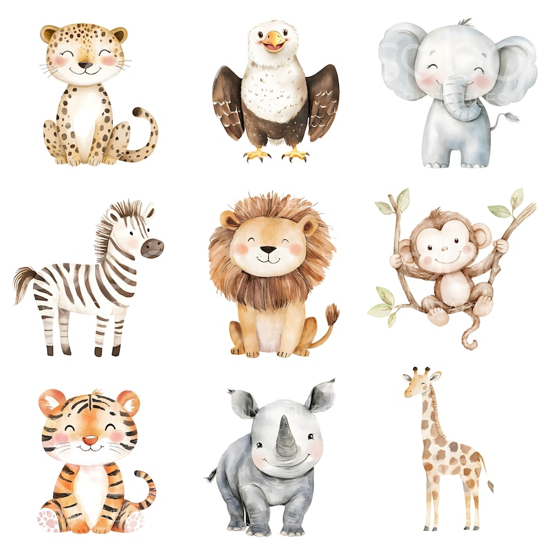 Jirafa animal print - Etsy España
