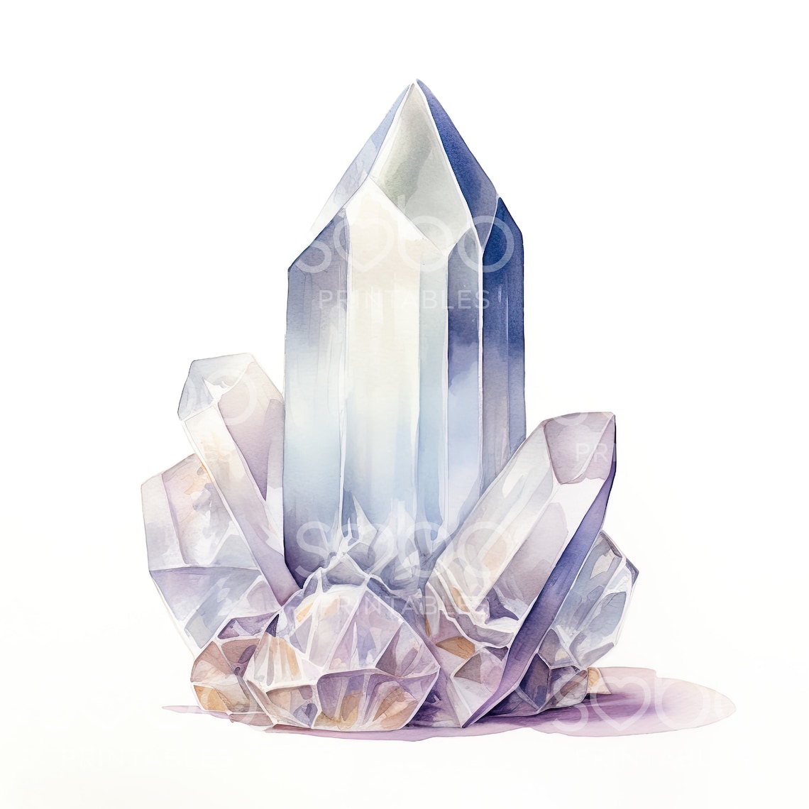 Magic Crystals Clipart 10 High Quality Jpgs, Digital Planner, Junk ...