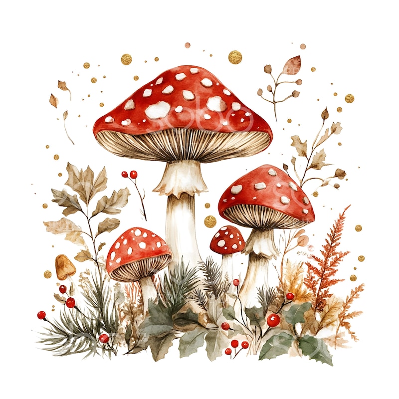 Moving in Card Mushrooms - Etsy
