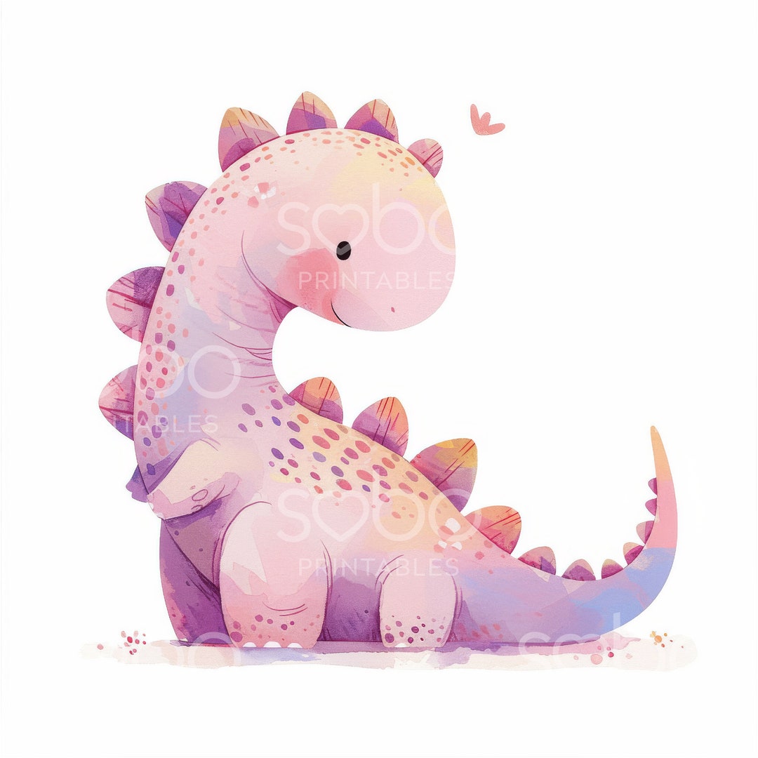 17 Baby Dinosaurs Clipart, Cartoon Dinosaur, High Quality JPG, Junk ...