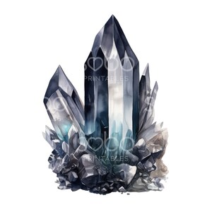 Magic Crystals Clipart - 10 High Quality Jpgs, Digital Planner, Junk ...