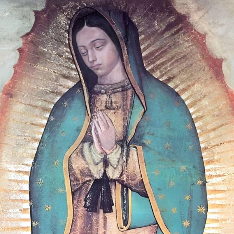 Mary Print Virgin Vintage - Etsy