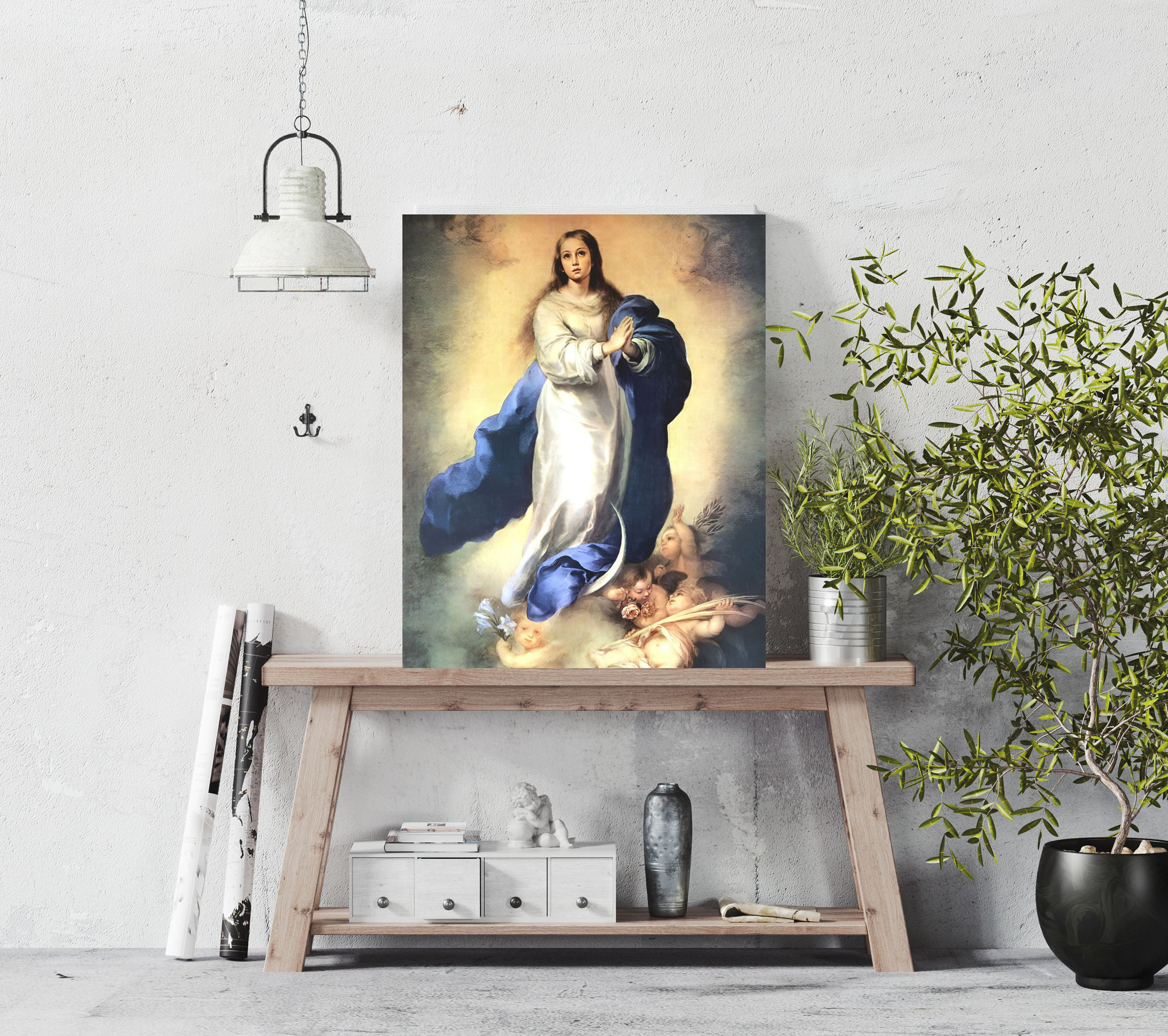 The Immaculate Conception Virgin Mary Printable Instant Download ...