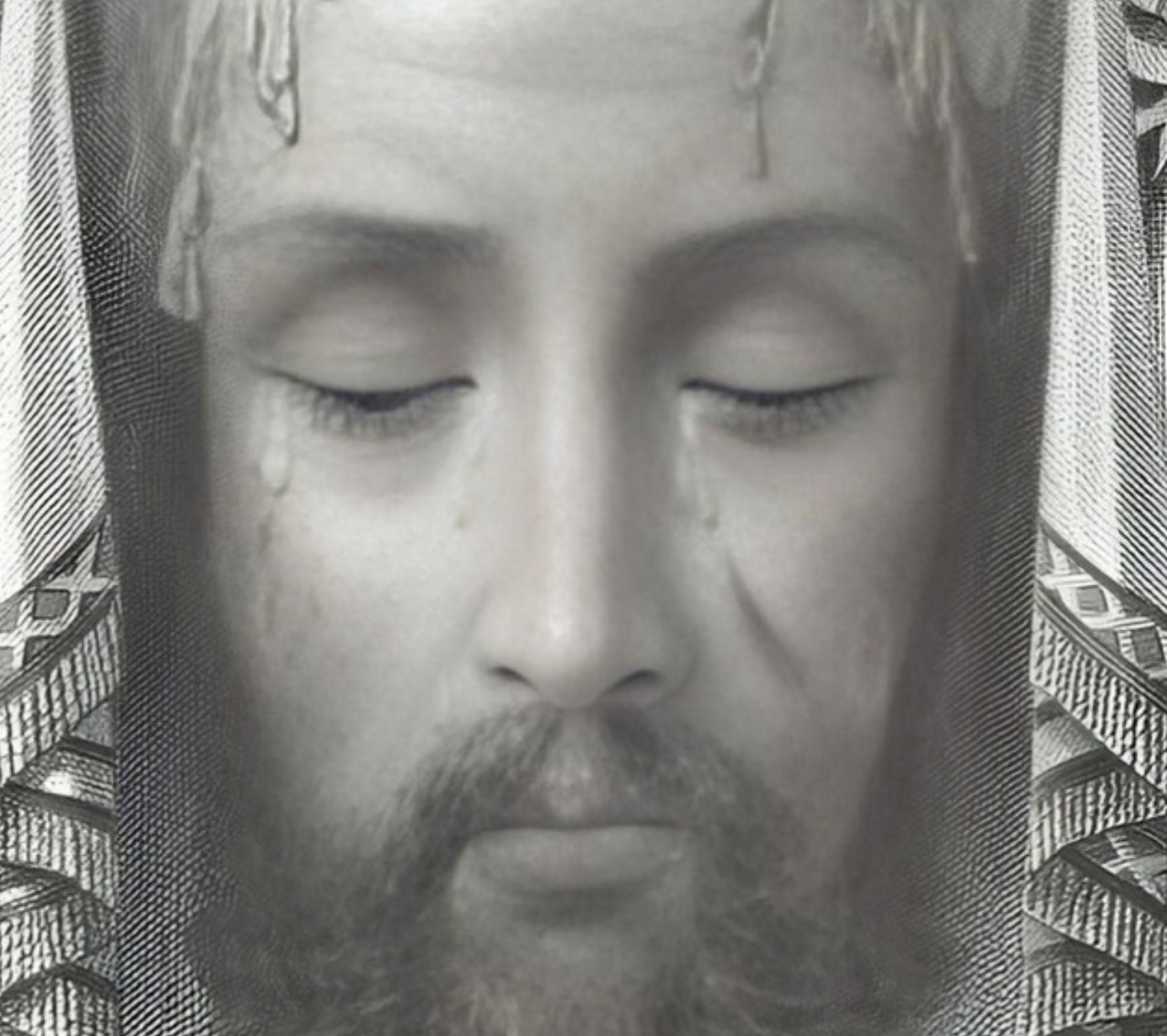 The True Image of the Holy Face of Jesus Christ Vintage French Veil of ...
