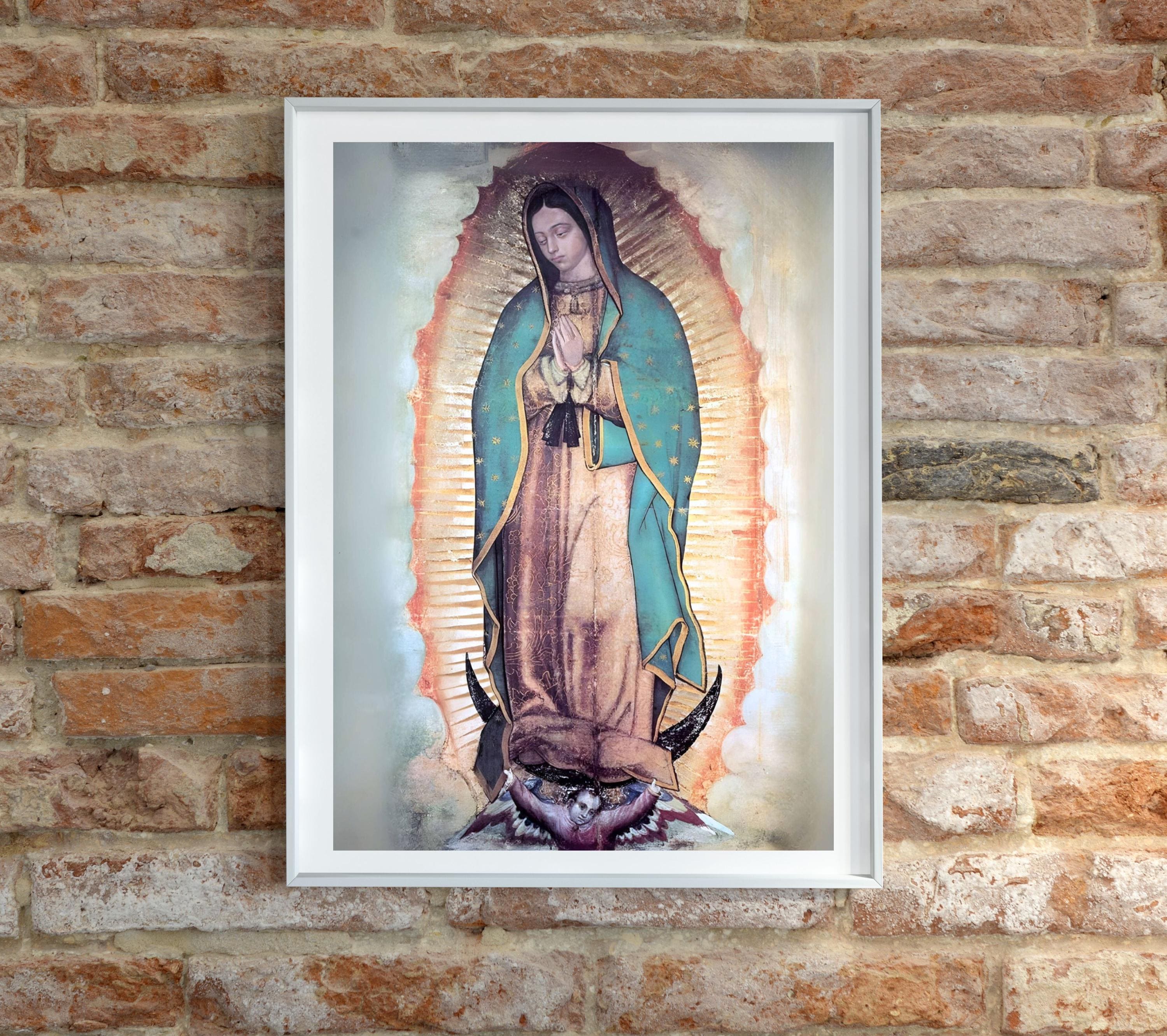 Original Our Lady of Guadalupe Tilma Whole Image High Resolution ...