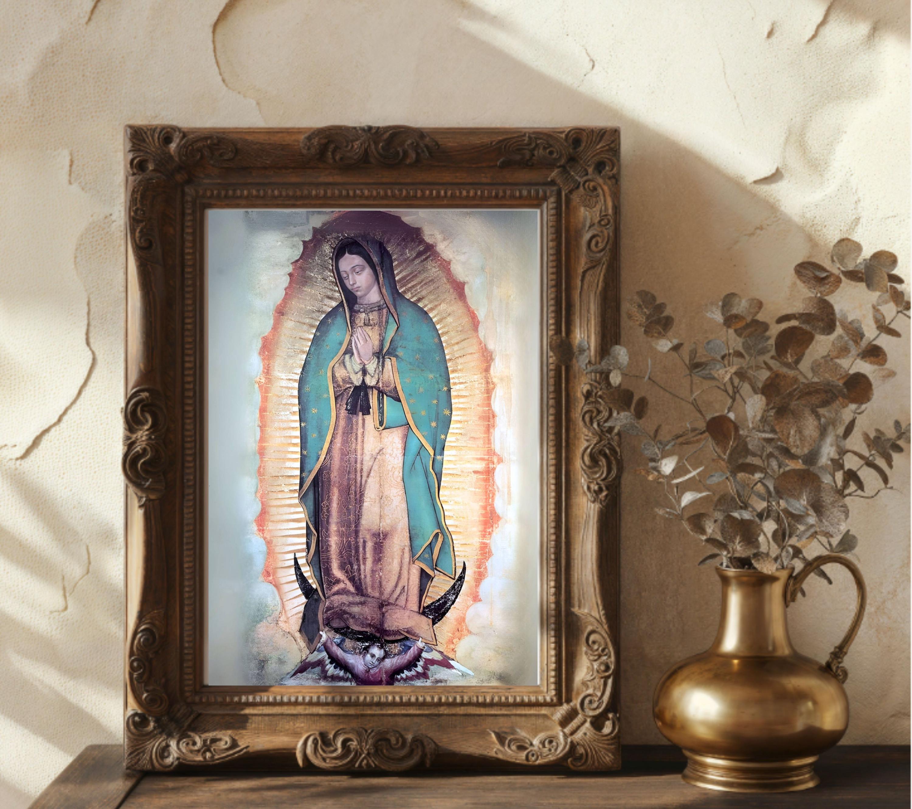 Original Our Lady of Guadalupe Tilma Whole Image High Resolution ...