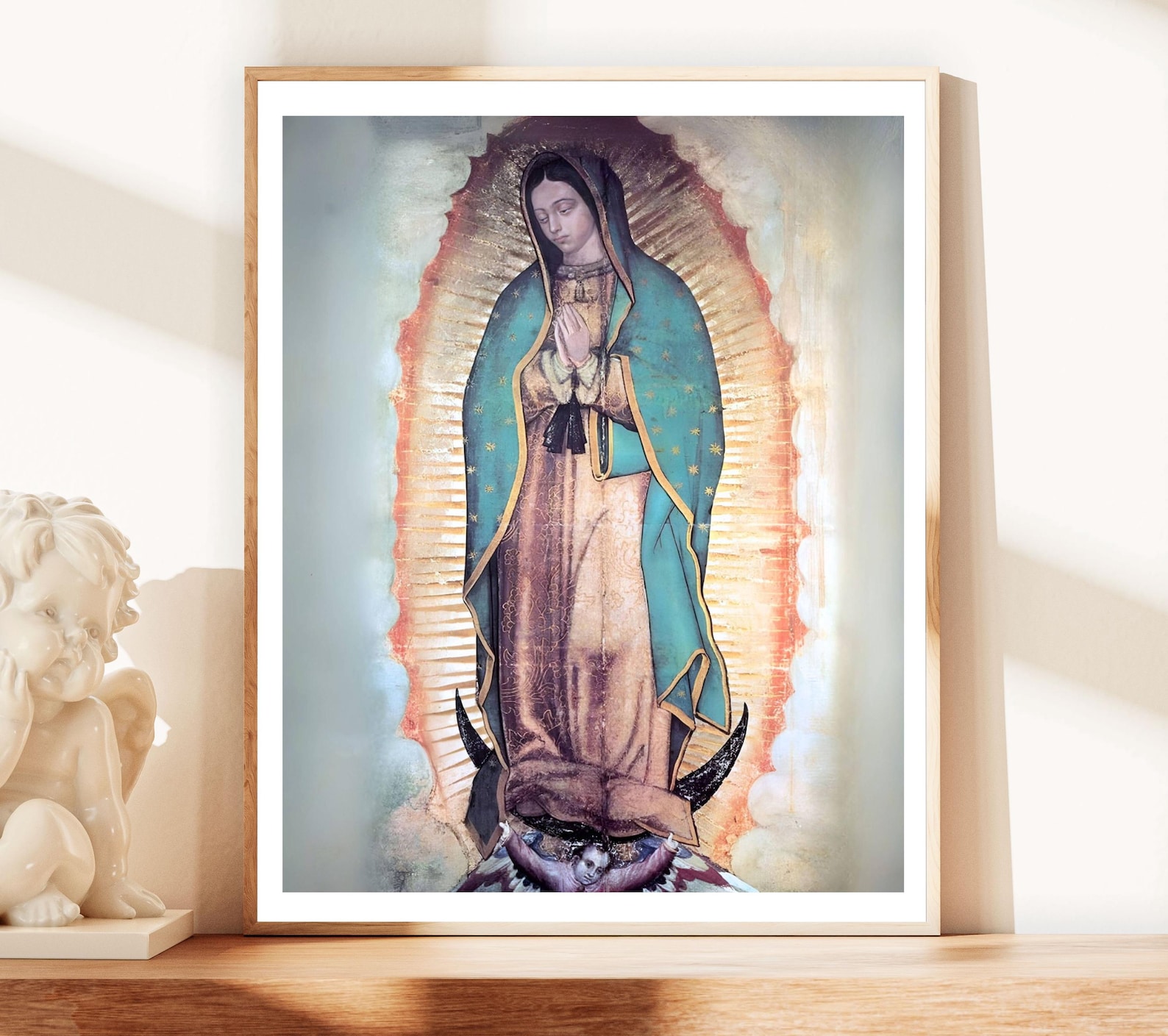 Original Our Lady of Guadalupe Tilma Whole Image High Resolution ...
