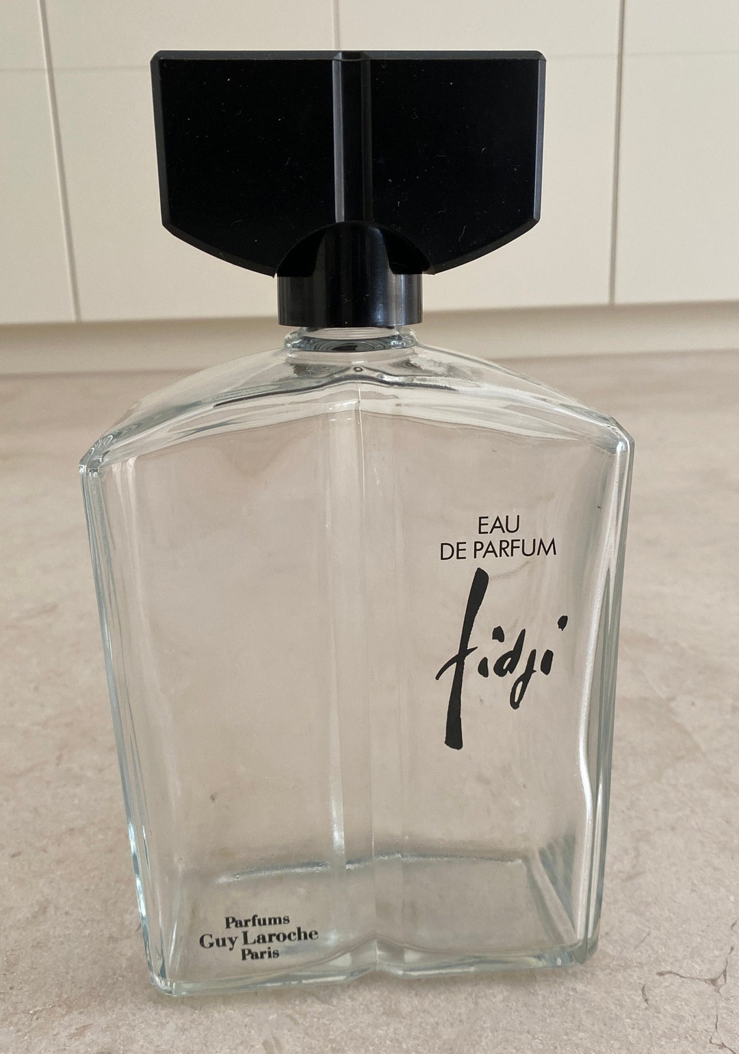 Rare Giant Fidji by Guy Laroche Perfume Bottle (empty) - Etsy