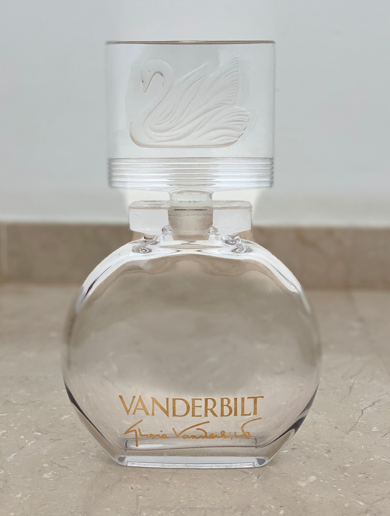 Rare Giant 25 Cm High VANDERBILT by Gloria Vanderbilt Perfume Bottle ...
