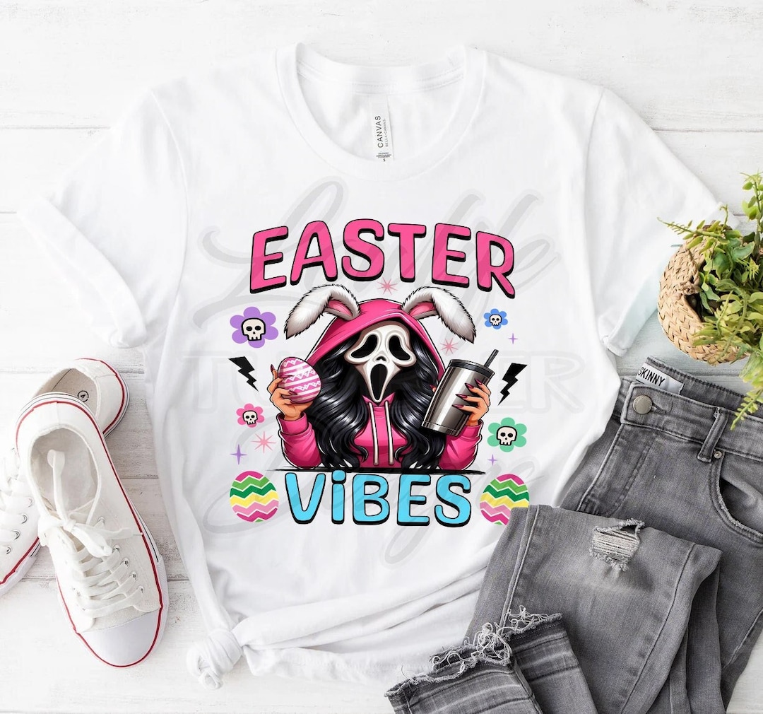 Easter Vibes Png, Easter Horror Png, Easter Day Png, Easter Horror ...