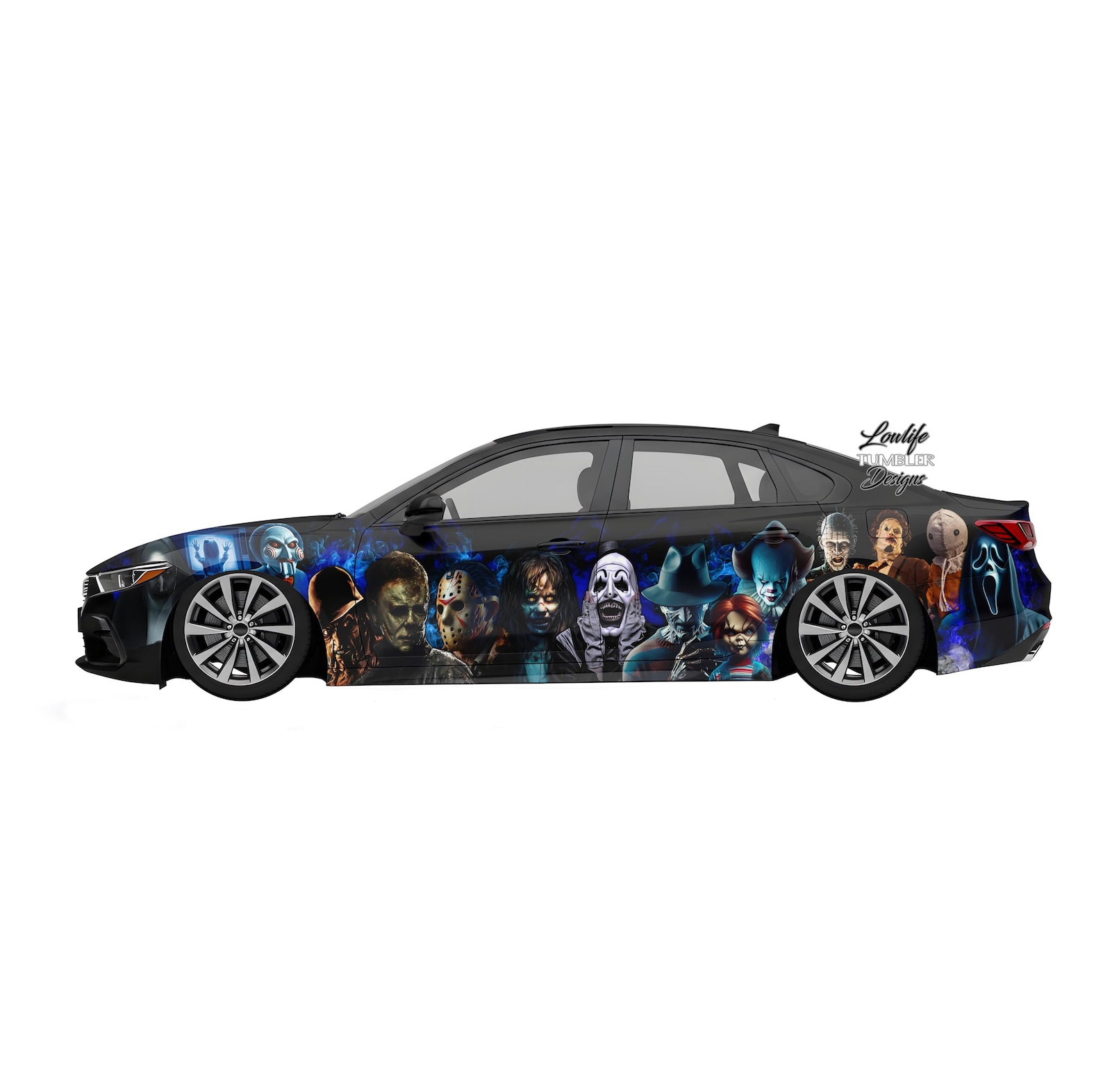 Horror Livery Design - Car Wrap, Motorsport Livery, Drift Livery Design ...