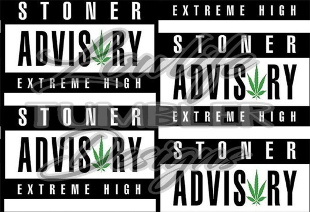 Stoner Advisory Seamless Pattern, Stoner Fabric, Stoner Clipart, Stoner ...