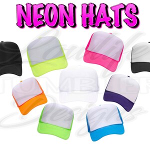 I Pee in Pools Neon Hat, I Pee in Pools, Funny Boy Hat, Neon Trucker ...