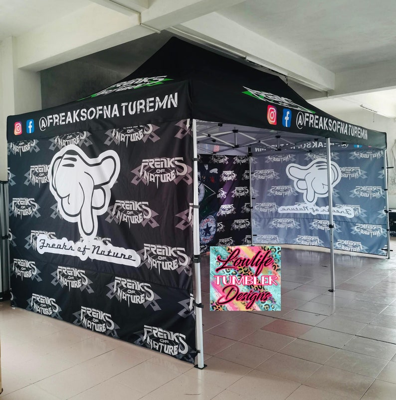 Custom Printed Canopy Custom Tent Custom Pop Up Custom Pop - Etsy