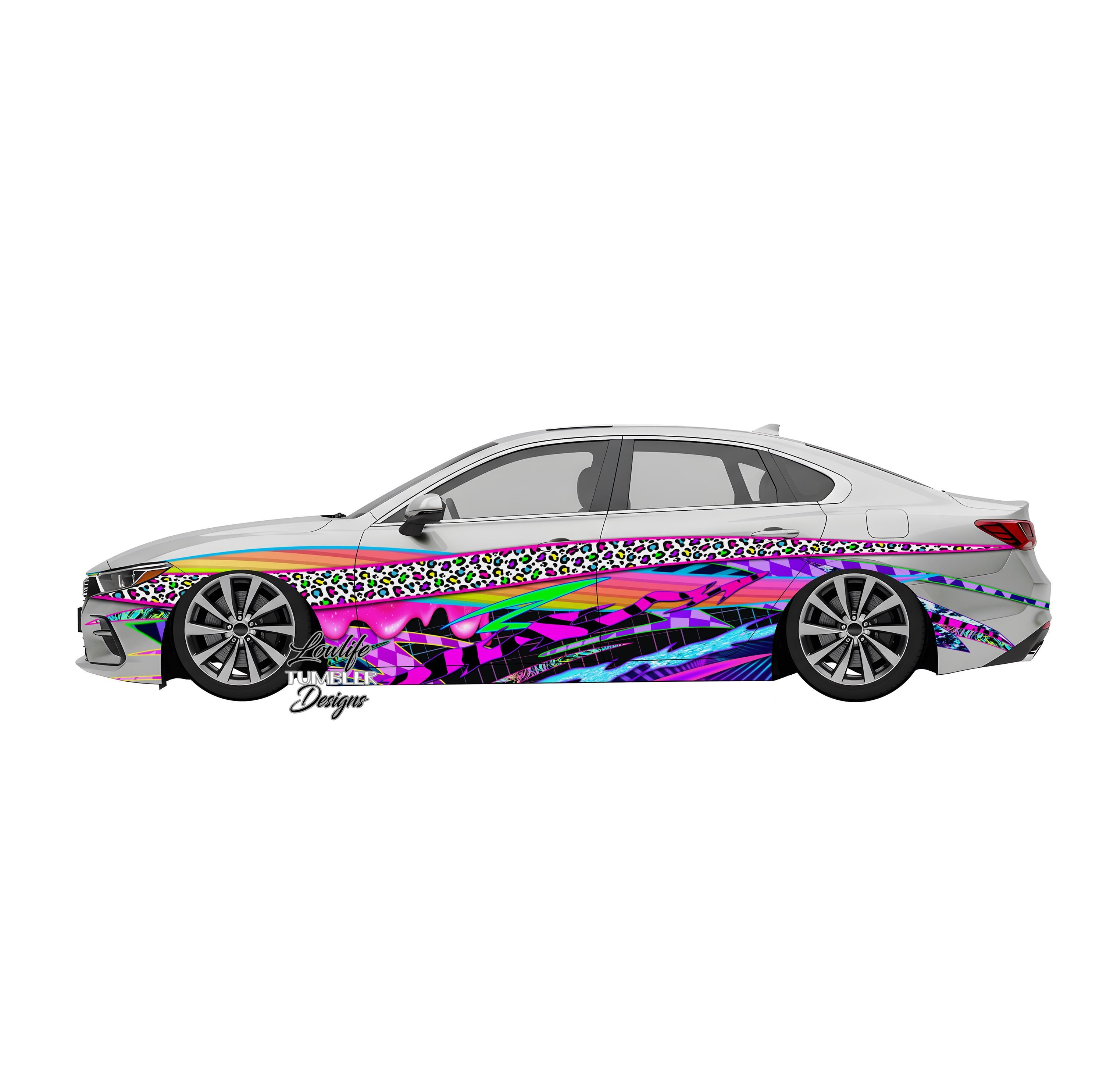 Neon Livery Design- Car Wrap, Motorsport Livery, Drift Livery Design ...