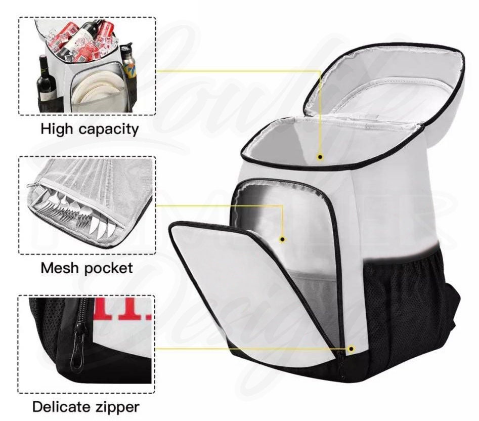 Custom Backpack Cooler, Custom Cooler, Custom Lunch Bag, Custom Picnic ...