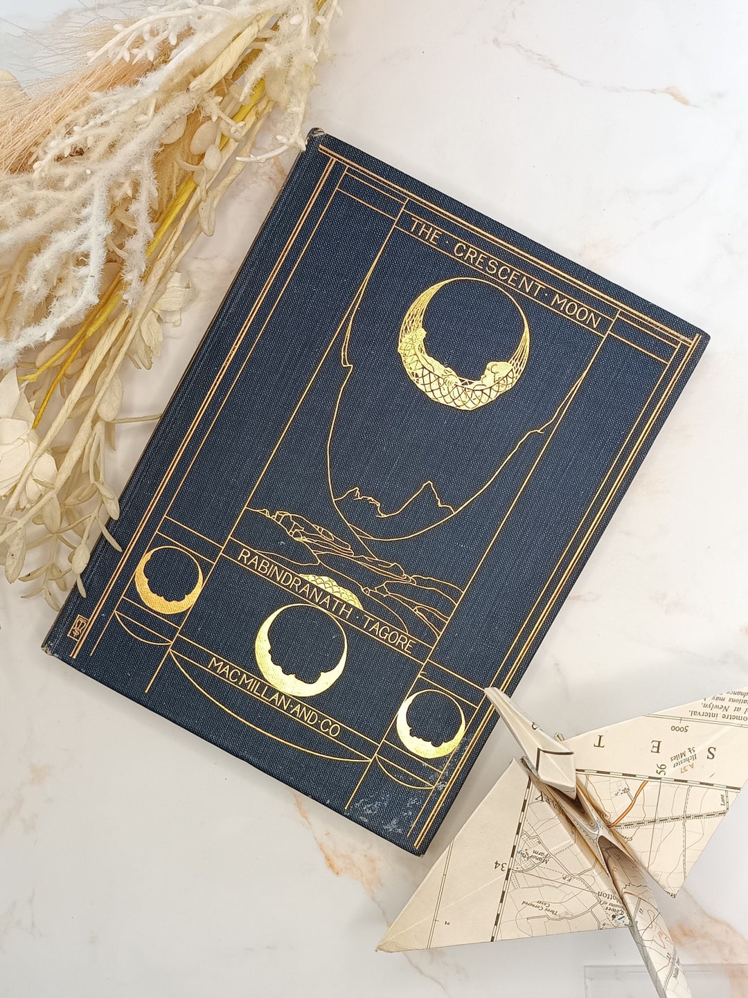 The Crescent Moon, Rabindranath Tagore | Illustrated Vintage Book of ...