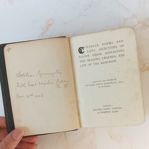 Canadian Poems and Lays: Selections of Native Verse Reflecting the ...