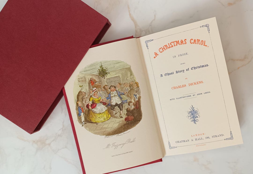 A Christmas Carol by Charles Dickens, Limited Edition of 135, Paradine ...