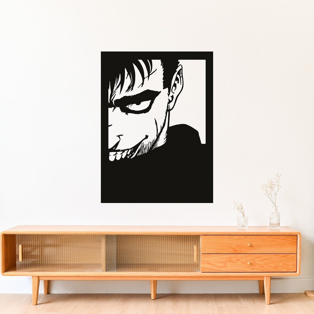 Berserk Guts SVG Anime Manga Wall Art Decor Minimalista Archivo para ...