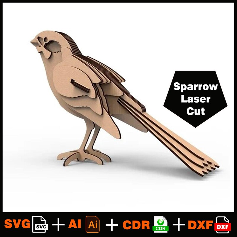 Sparrow - Etsy