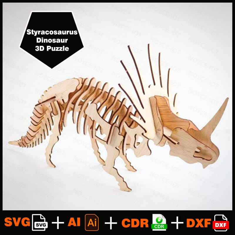Dinosaur Dxf - Etsy