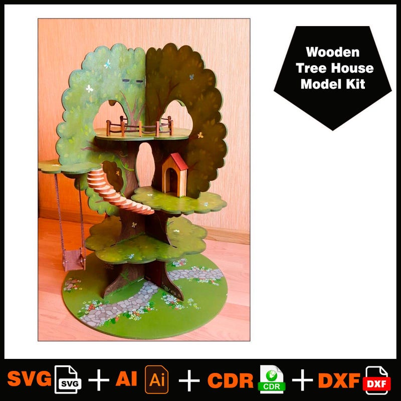 Tree House - Etsy