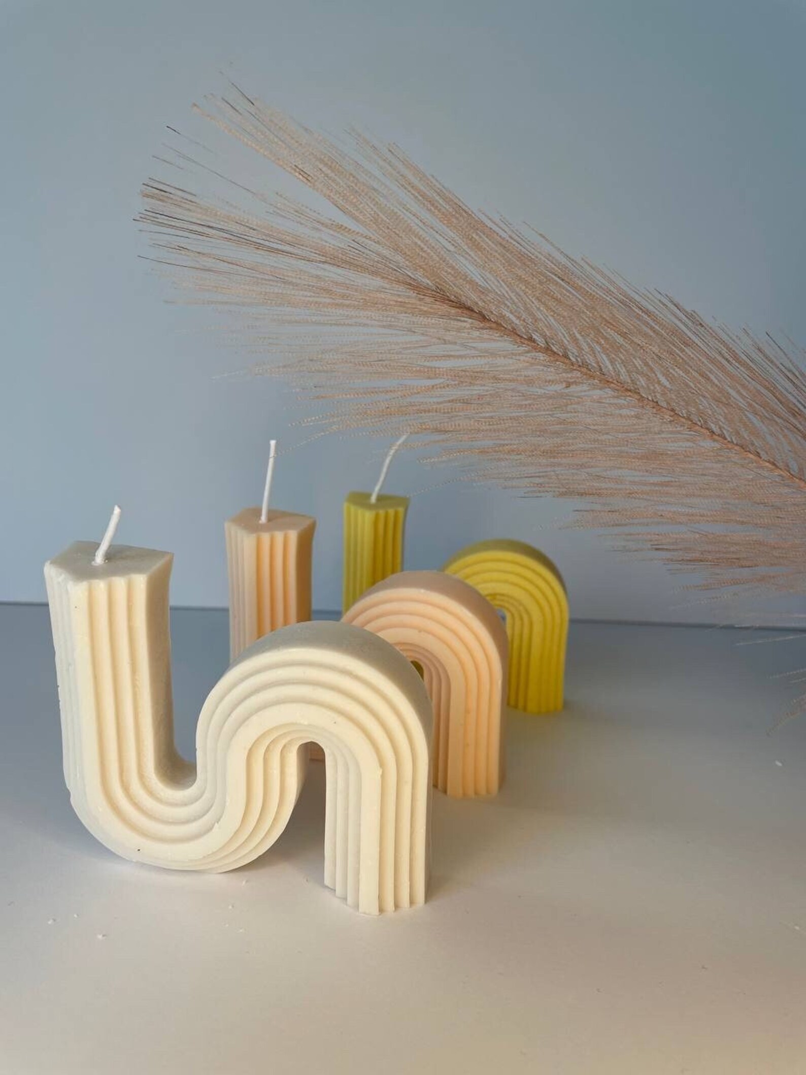 Candle Set | Interior Design Minimal Minimalist. S Candle - Etsy