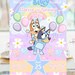 Girl Bluey Birthday Invitation Template Bluey Invitation Digital Bluey ...