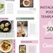 RECIPE Social Media Post, Meals Instagram Posts, Marketing, Food ...