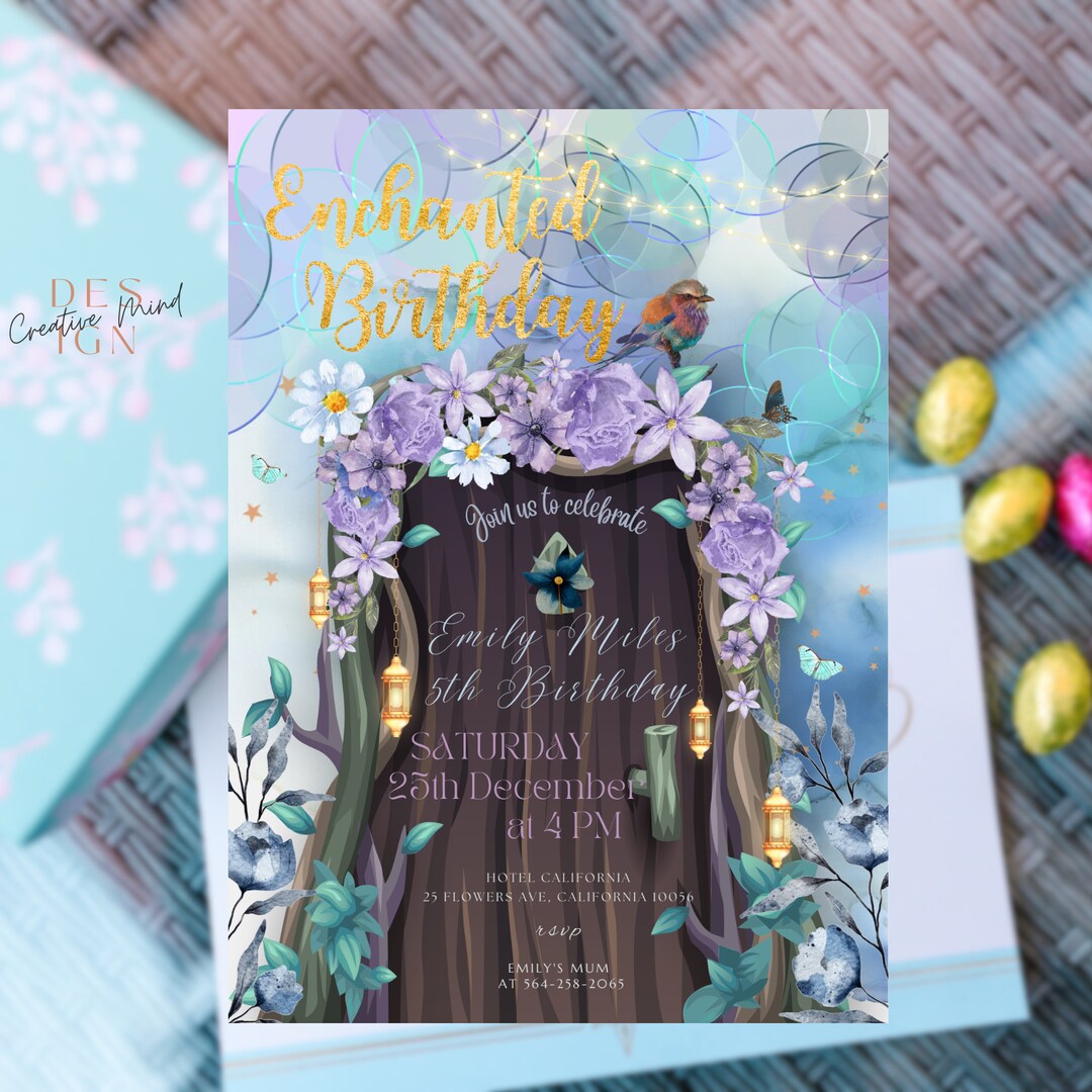 Enchanted Garden, Fantasy World, Magical Birthday, Enchanted Party ...