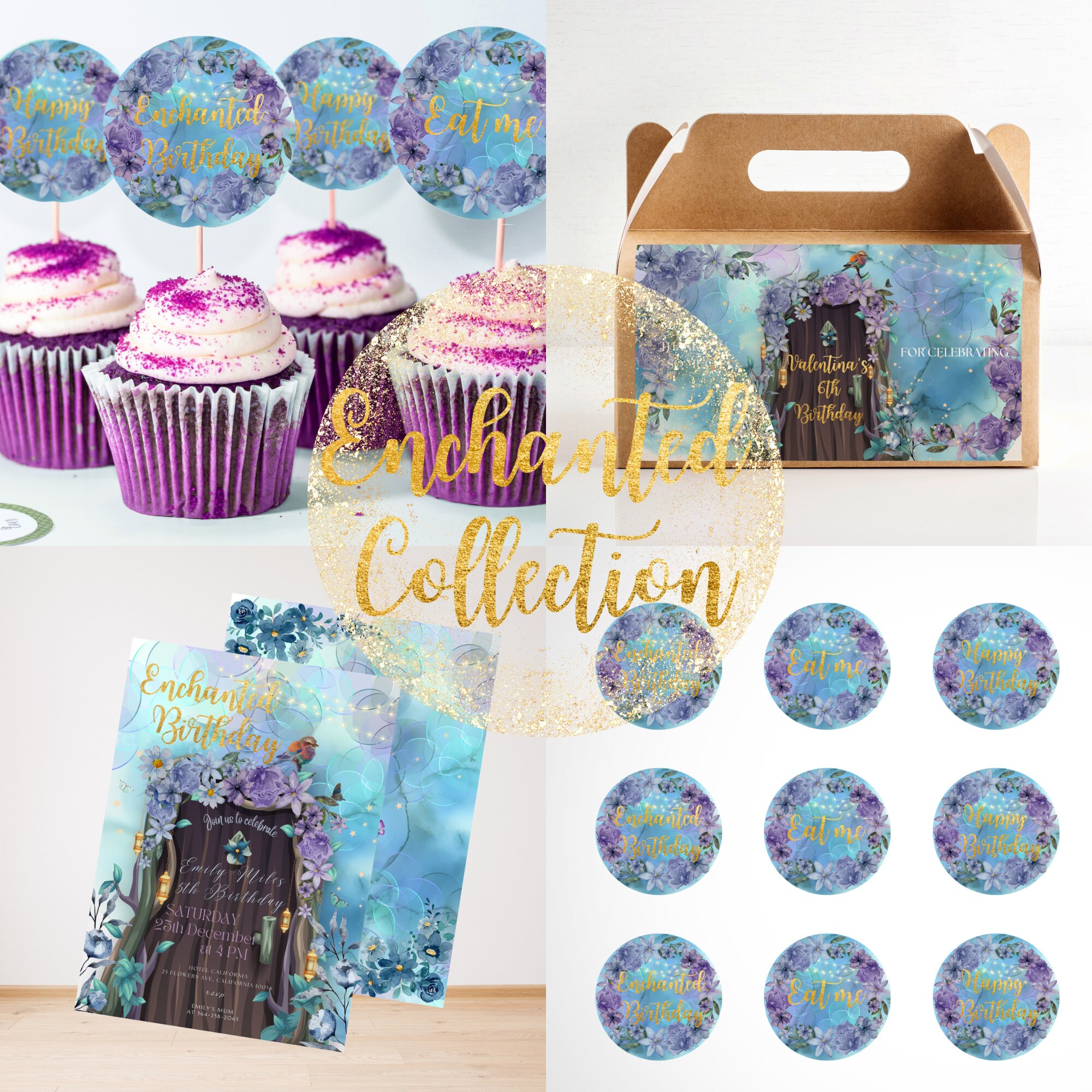 Enchanted Garden, Fantasy World, Magical Birthday, Enchanted Party ...