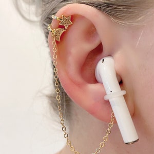 Moon Star Anti Loss Ear Cuffs for Airpod, Earpod, Ear Bud, Earphone ...