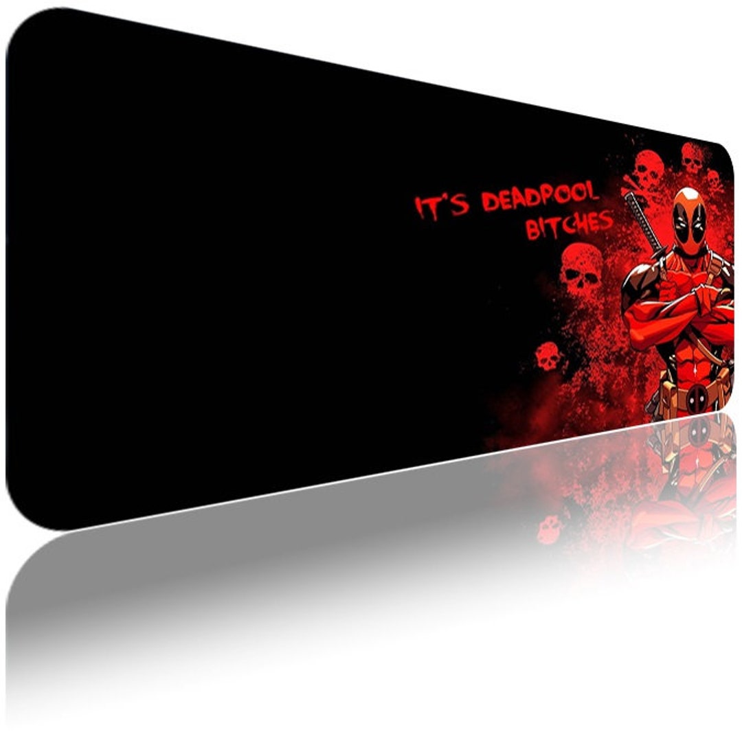 Deadpool Extra Large Gaming Mouse Mat Pad Anti-slip for PC Laptop ...