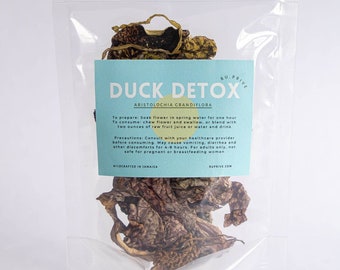 Duck Flower Detox Flor De Pato Dr Sebi Approved Alkaline Herbal Cleanse ...