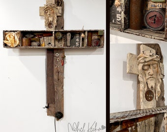 Wall Collage Cross - Etsy