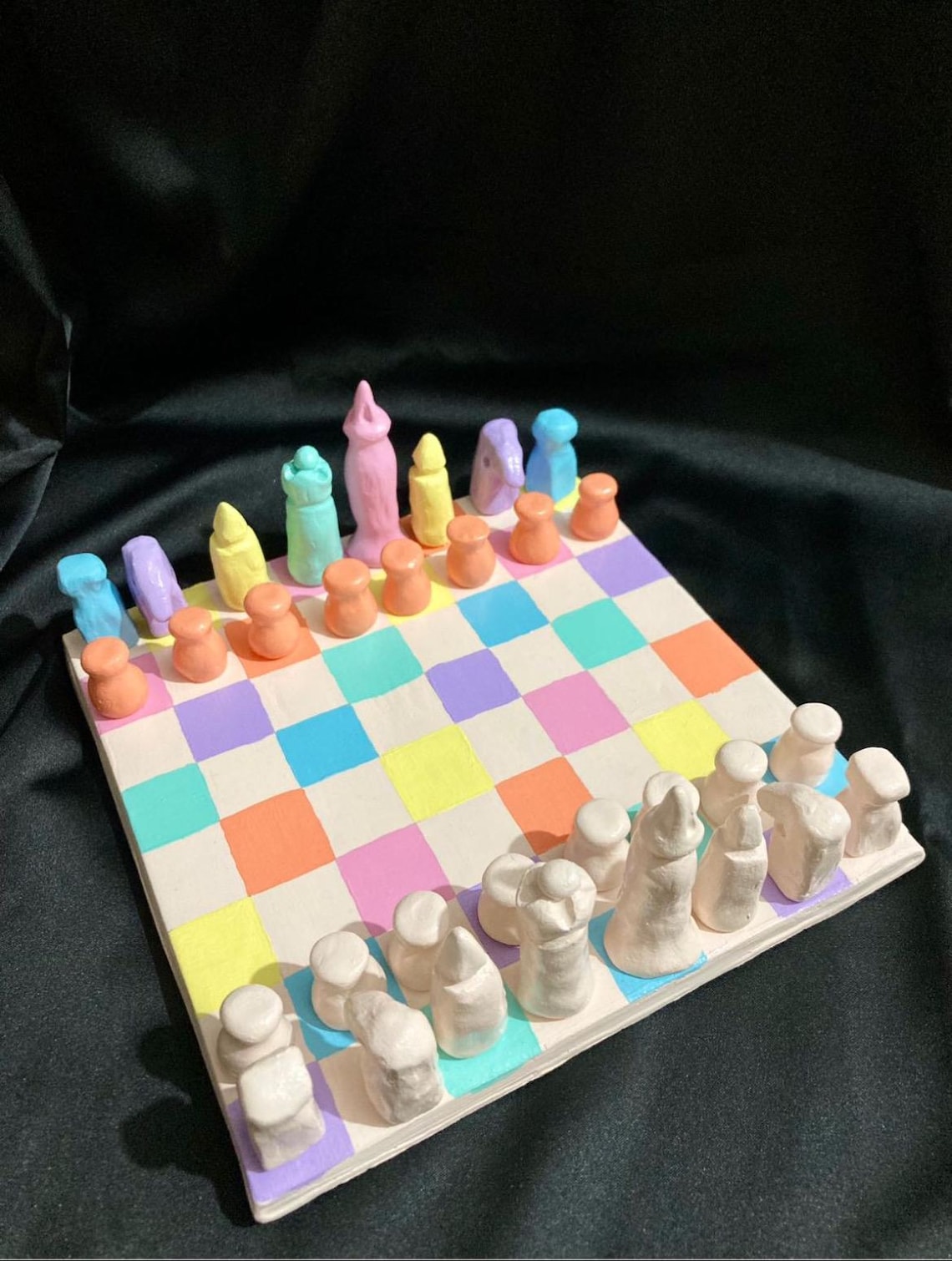 Handmade Ceramic Chess - Etsy