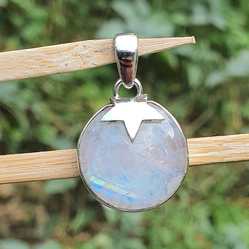 Moonstone Pendant - Etsy