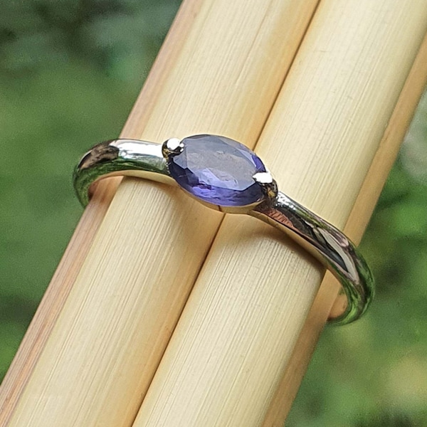 Iolite Ring - Etsy