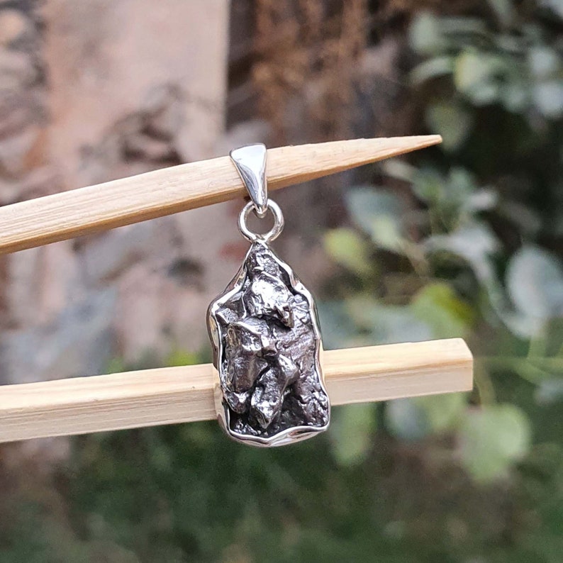 METEORITE Pendant | Campo Del Cielo Meteorite | Argentina Meteor | Iron ...