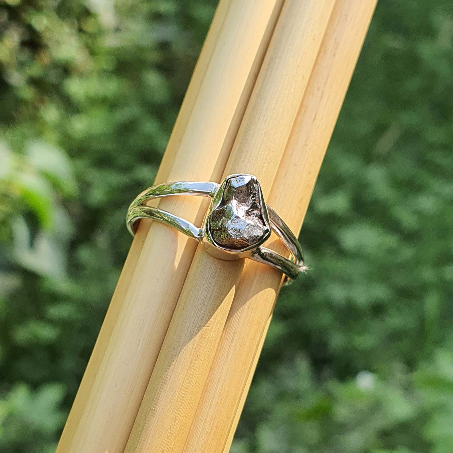 Raw Meteorite Ring | Astronomy Ring | Campo Del Cielo | Outer Space ...